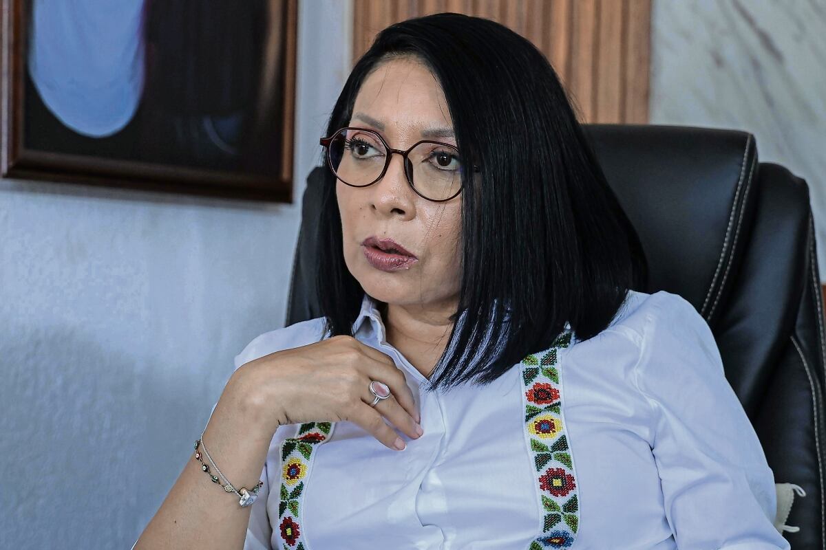 Esthela Damián: “No soy la candidata de la presidenta para Guerrero”