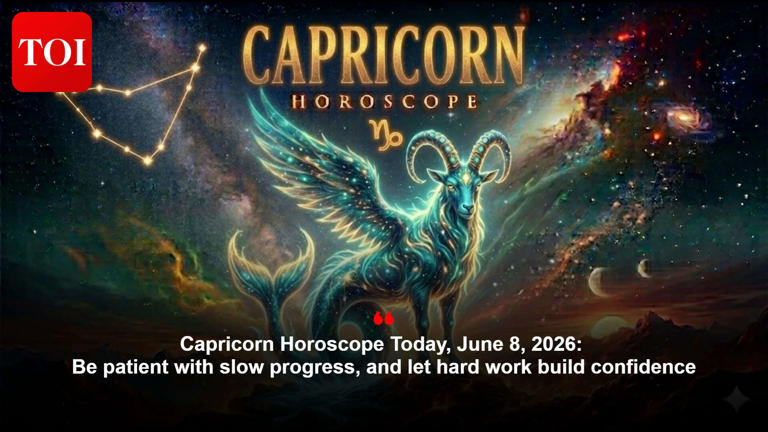 Capricorn horoscope today, June 8, 2026: Be patient with slow progress ...