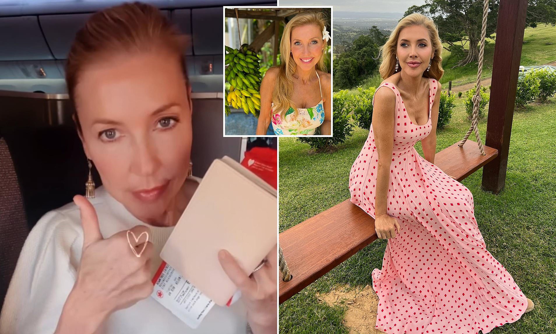 Catriona Rowntree reveals what she always packs in her carry-on bag for ...