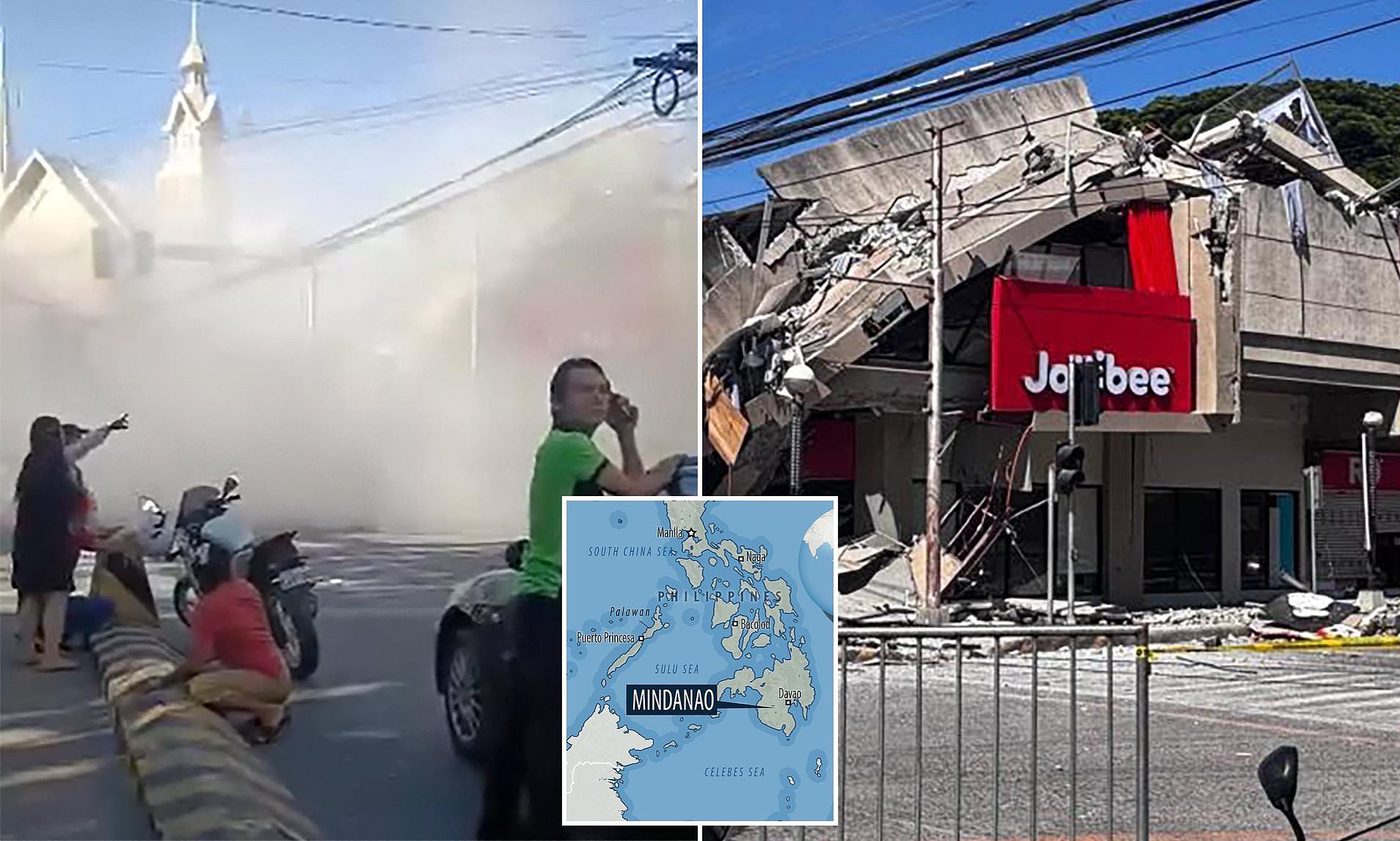 At least 12 dead after magnitude 7.8 earthquake strikes the Philippines ...