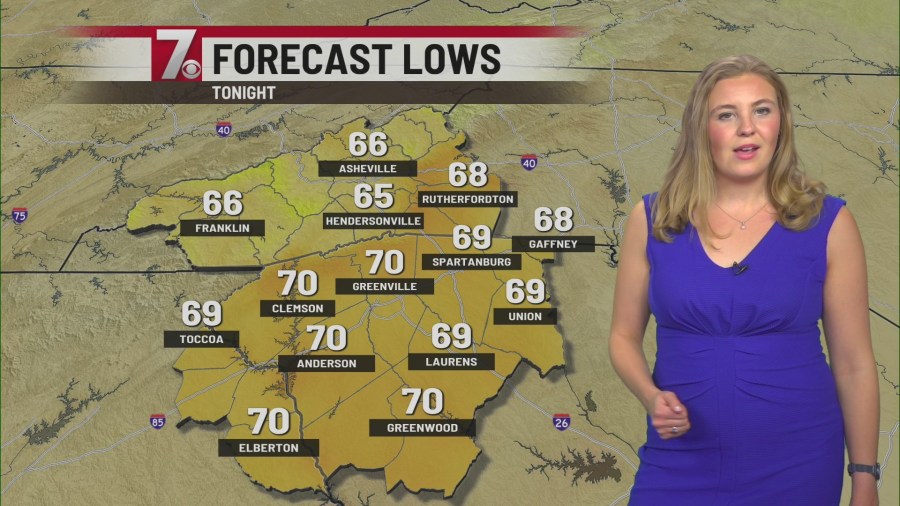 The work week returns with shower and storm chances