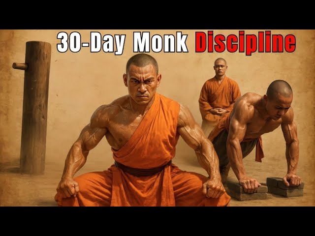 How to build unbreakable discipline like a Shaolin monk in 30 days!