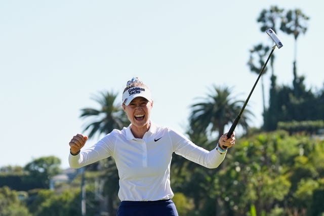 Charley Hull edged out as Nelly Korda secures first US Women’s Open title