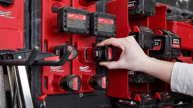 How much juice do power tool batteries lose when you're not using them?