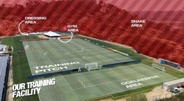 'Snake area': Seleção da Suíça divulga que vai treinar ao lado de ...