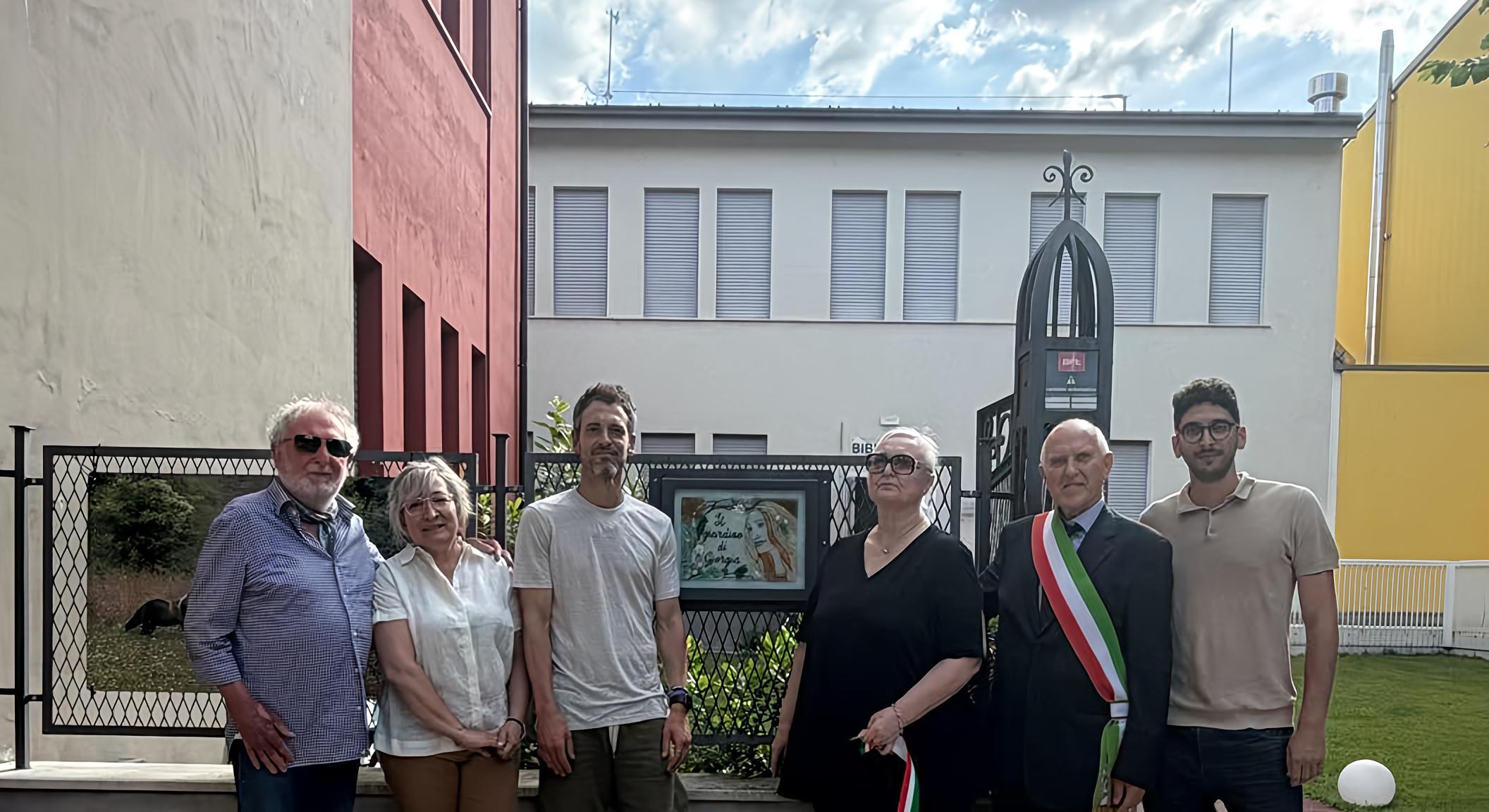 Inaugurato il giardino di Giorgia