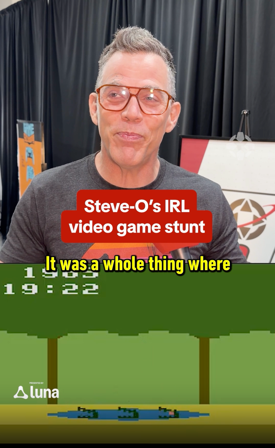 Steve-O's IRL video game stunt