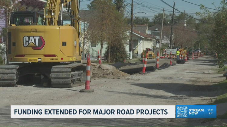New Orleanians navigate years of construction as roadwork gets another ...