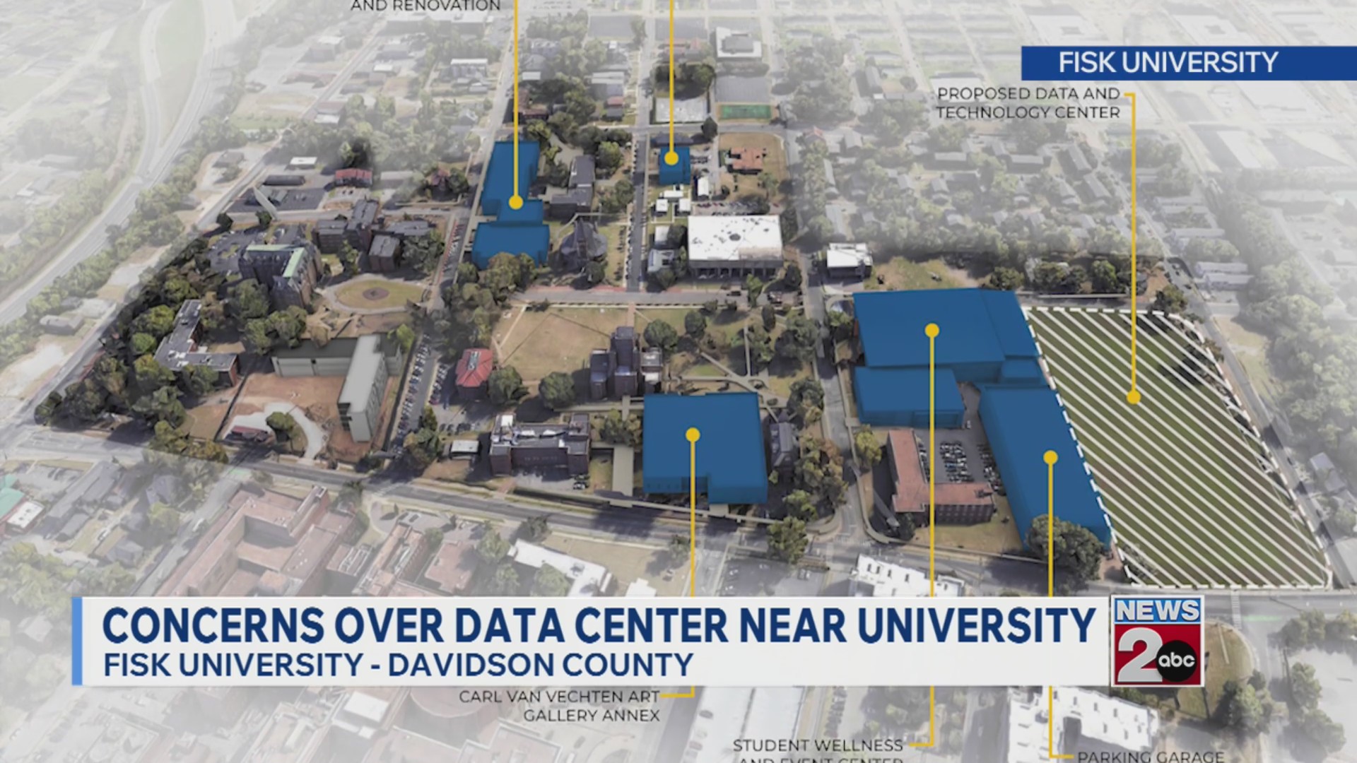 Two petitions emerge opposing Fisk University's proposed data center