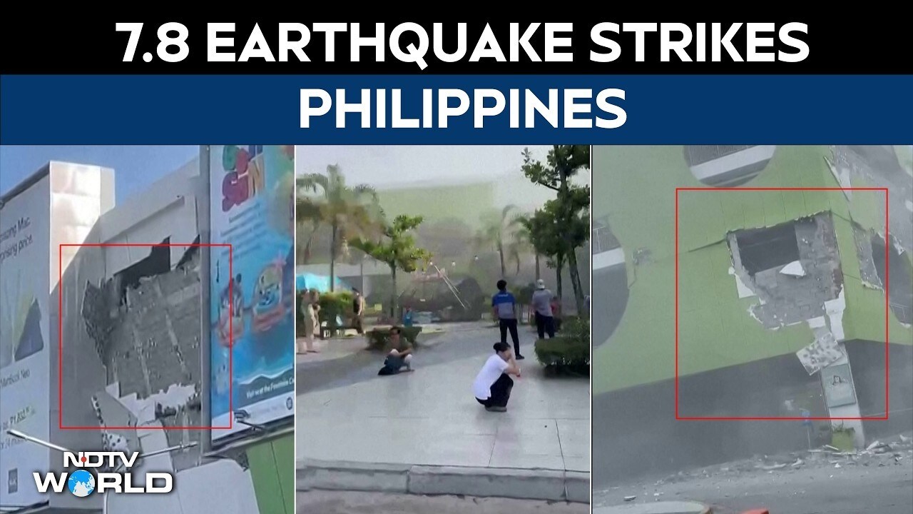 Philippines earthquake | 7.8 magnitude earthquake shakes Philippines ...