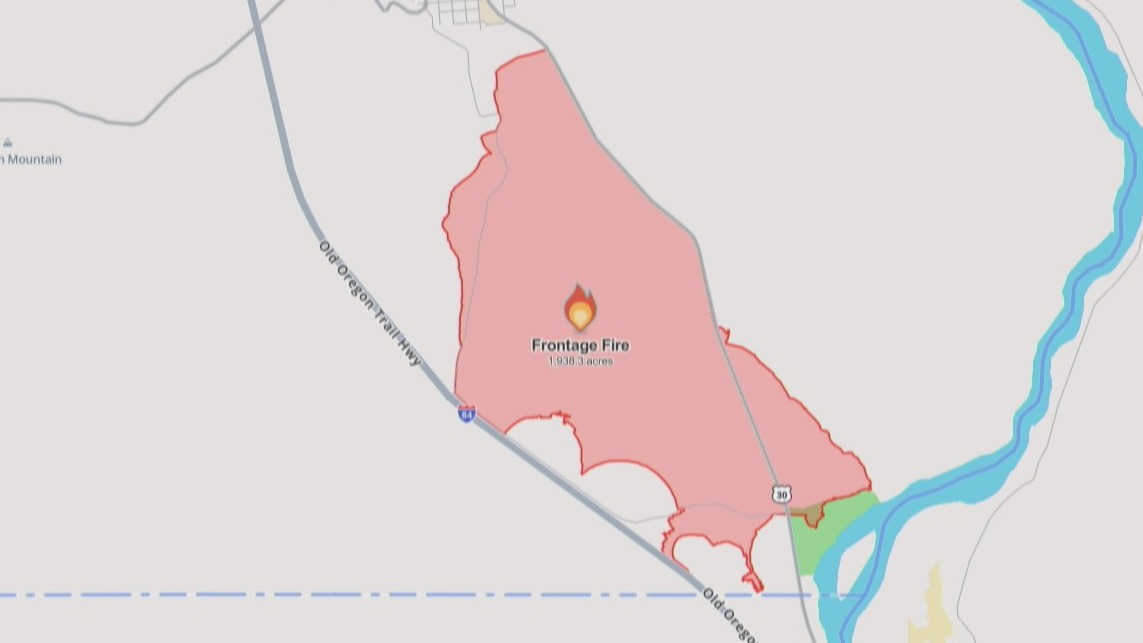Evacuation orders issued as wildfire rages in eastern Oregon