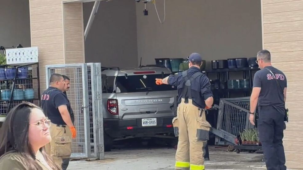 Vehicle drives into storefront of H-E-B location, police investigate