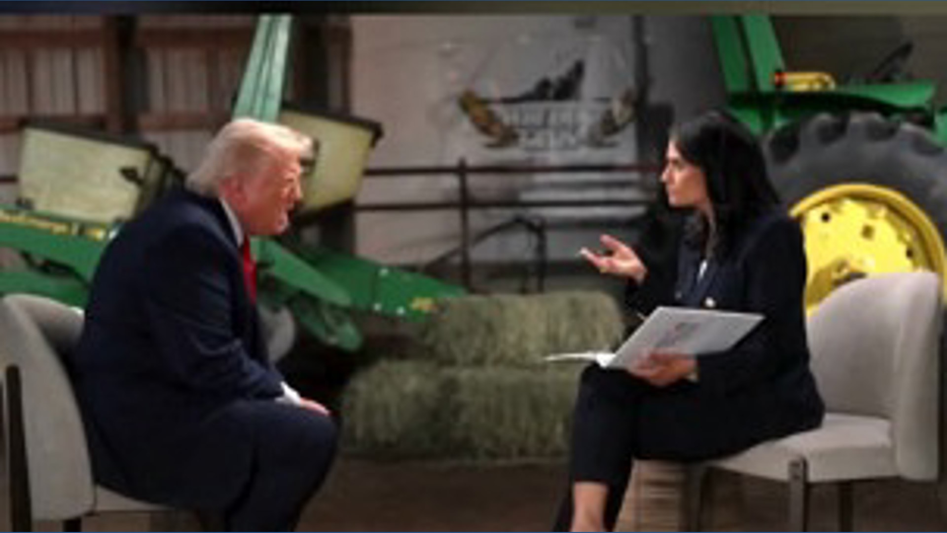 Trump argues with Kristen Welker on NBC's 'Meet the Press'