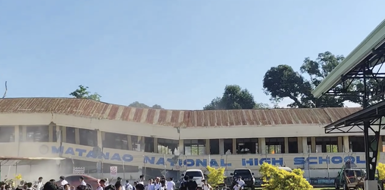 Buildings collapse, GenSan airport shuts after 7.8-magnitude quake