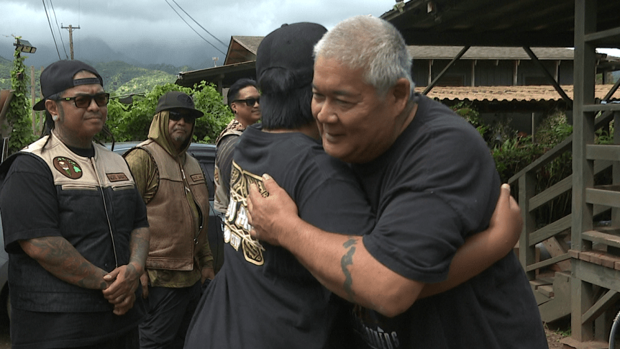 Motorcycle club raises $10,000 for North Shore flood victims as ...