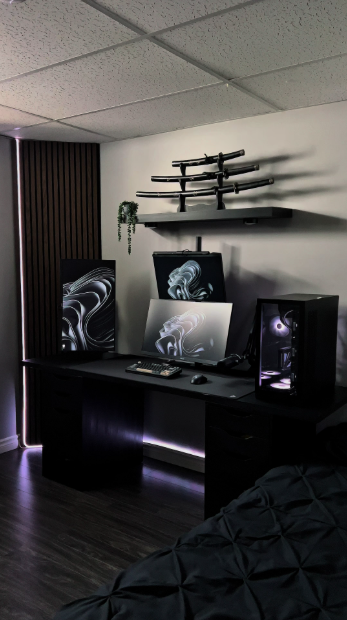 Why purple lighting makes any setup look better