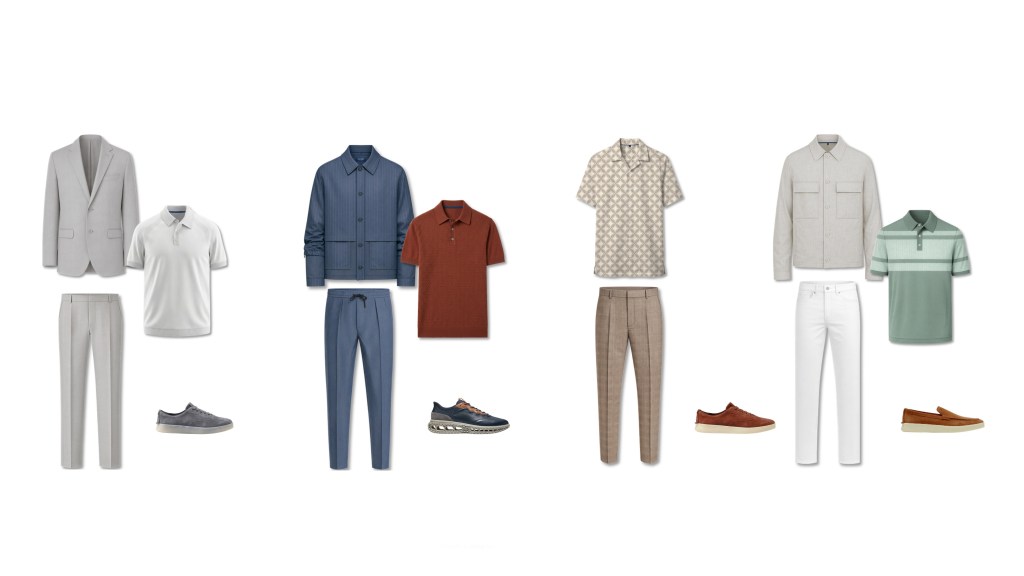 Cole Haan expands into full men's apparel collection for spring 2027