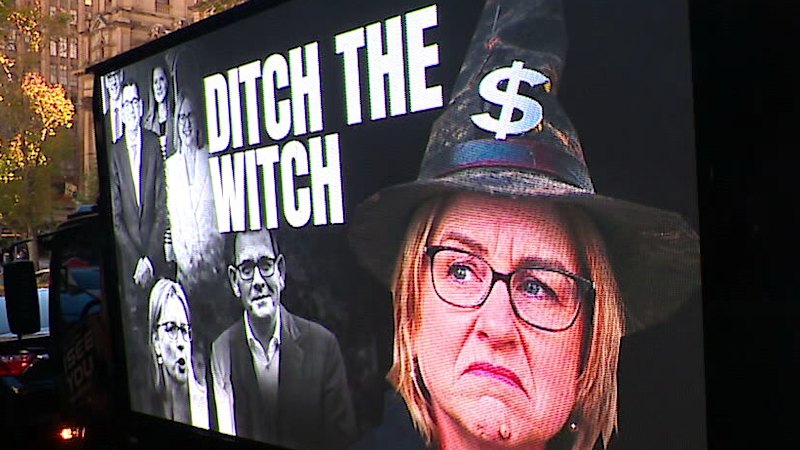 PM decries 'ditch the witch' campaign against Victorian premier