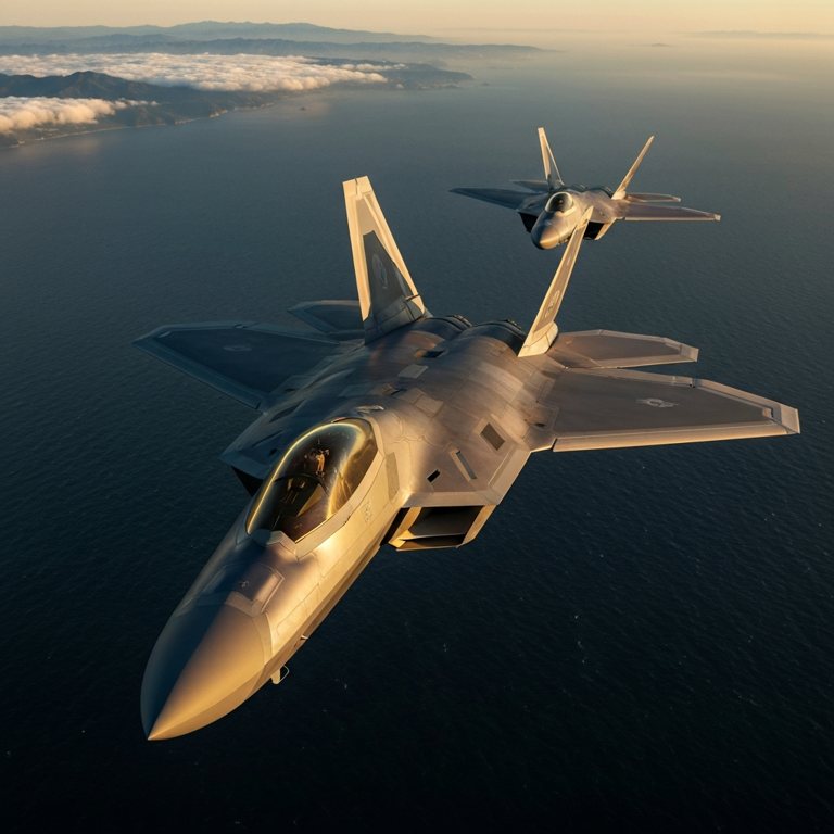 F-22 Raptor dominance: Securing air superiority in Taiwan Strait