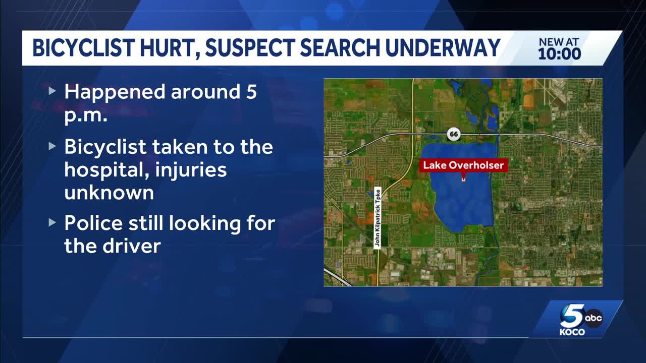 Bicyclist hit by car hospitalized Sunday evening