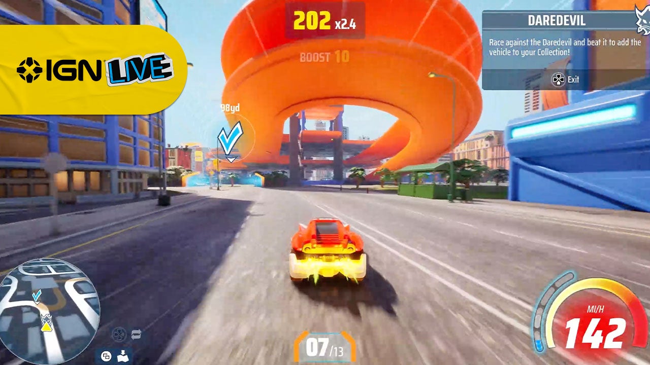 Hot Wheels Infinite Rush gameplay reveals huge freely explorable ...