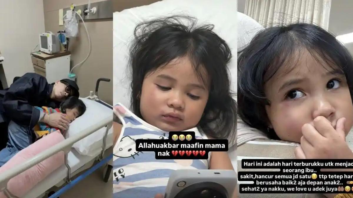 Kondisi terkini Azura usai jatuh dari tangga yang tinggi, Aurel hancur ...