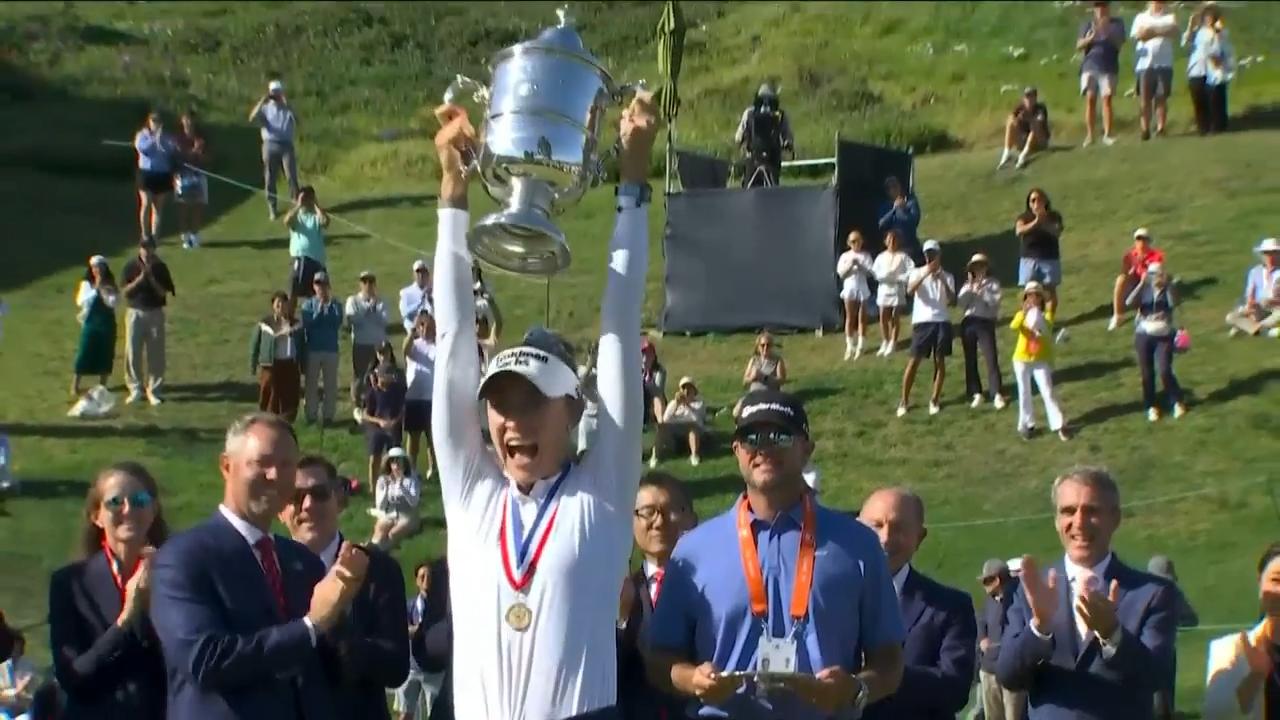 Nelly Korda wins maiden US Women's Open title by one shot for second ...