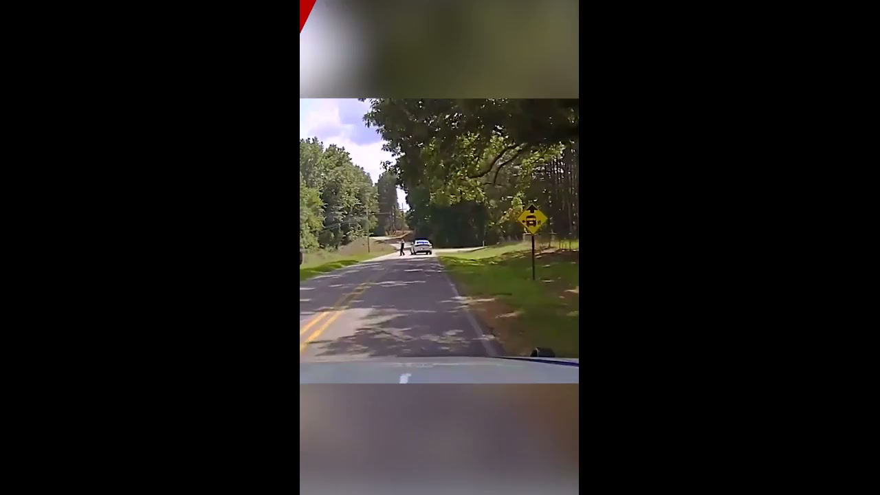 Car flips during chase sending infant flying