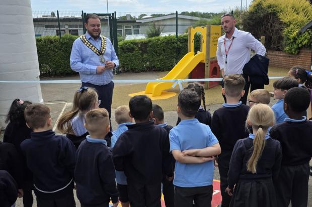 ‘A historic day’ as south Essex primary school unveils four new playgrounds