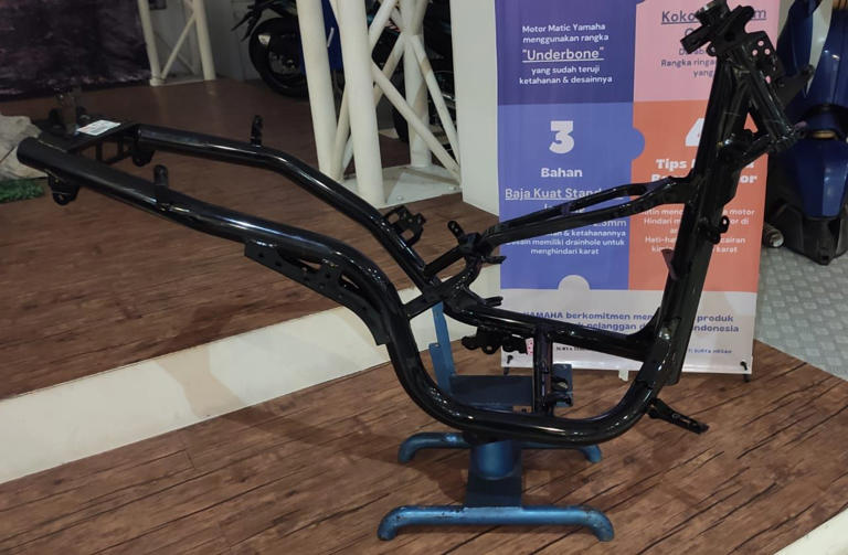 Waspada Rangka Motor Jadi Begini Buat Yang Malas Cuci Motor Bekas