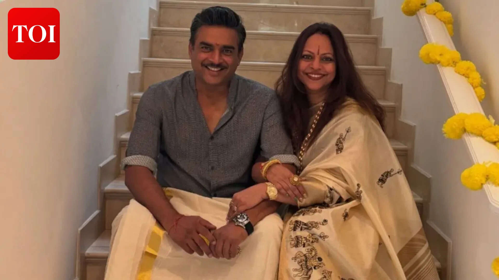 R Madhavan and Sarita Birje love story: 8 years of dating and now 27 ...