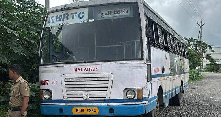Mystery man drives away KSRTC bus from Palakkad & abandons it