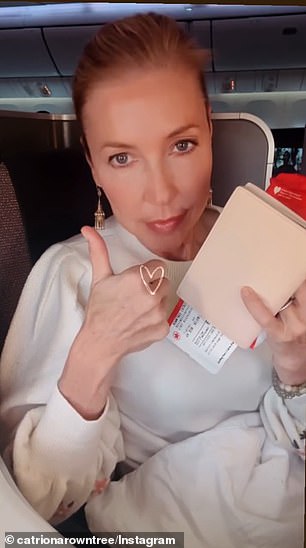 Catriona Rowntree reveals what she always packs in her carry-on bag for ...