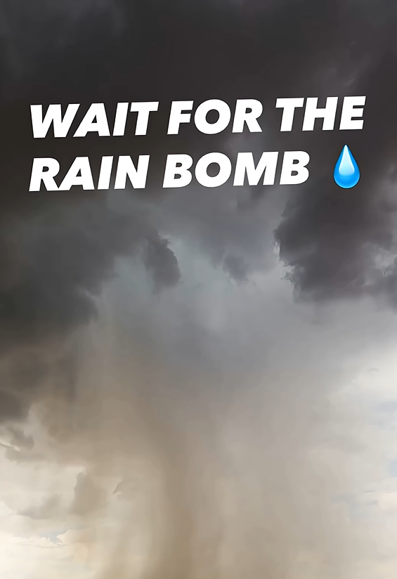 Microburst haboob caught during storm chasing adventure