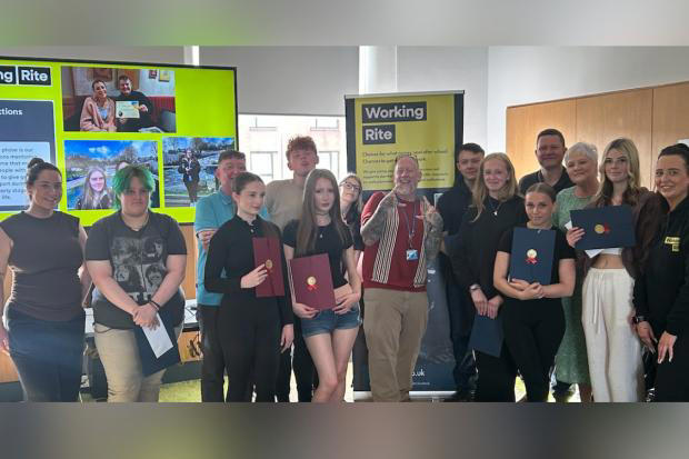 Govan housing association celebrates young people taking steps into work