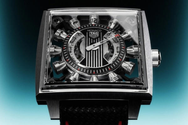 TAG Heuer’s $87,000 Monaco Speed 12 is a piston-packing beast of a watch