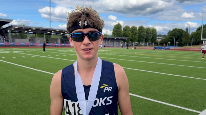 Samuel Radtke wins junior boys mile at Brooks PR Invitational 2026
