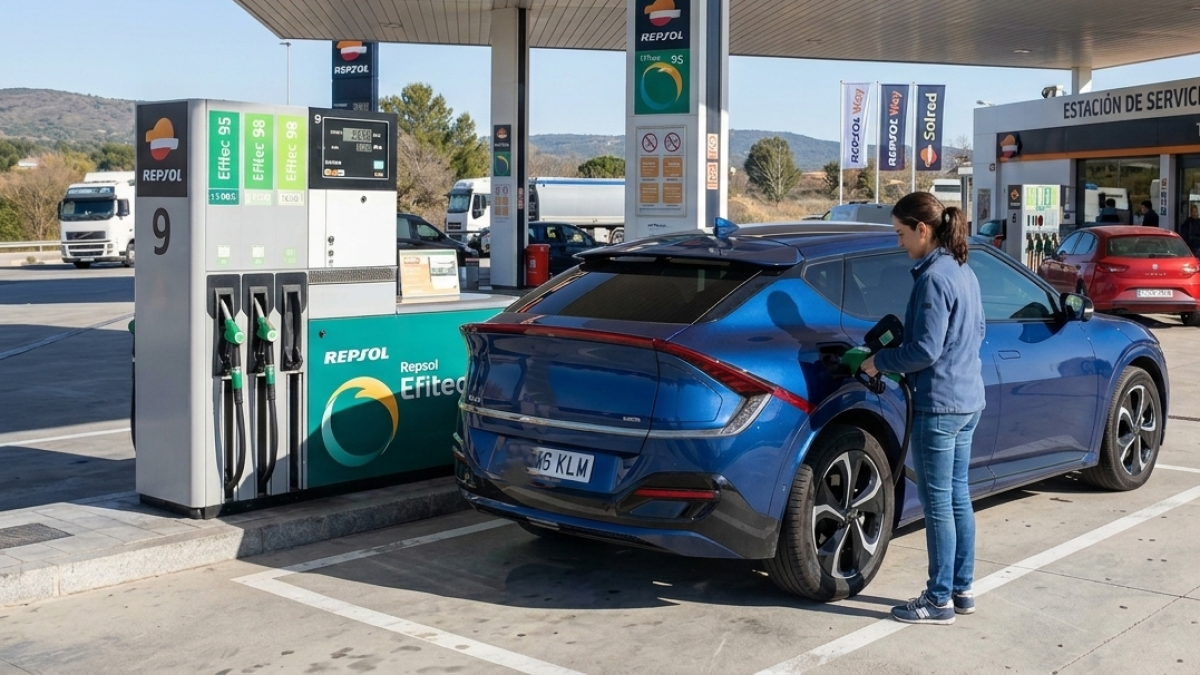 Repostar en perpendicular, la nueva manera de echar gasolina que es ...