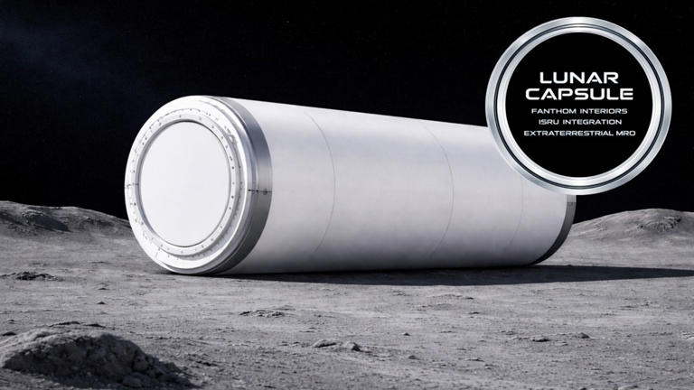 Modular lunar habitat concept supports permanent moon colonies