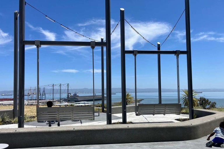 Not just for the kids: New SF park pairs bay views with porch swings ...