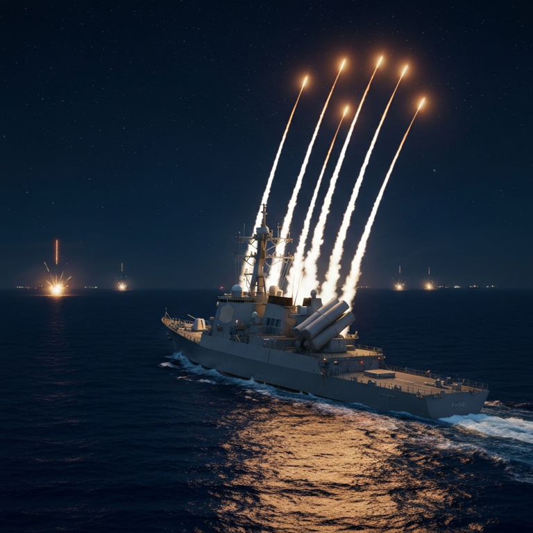 US Navy Aegis destroyers: Undefeated against Red Sea swarm attacks