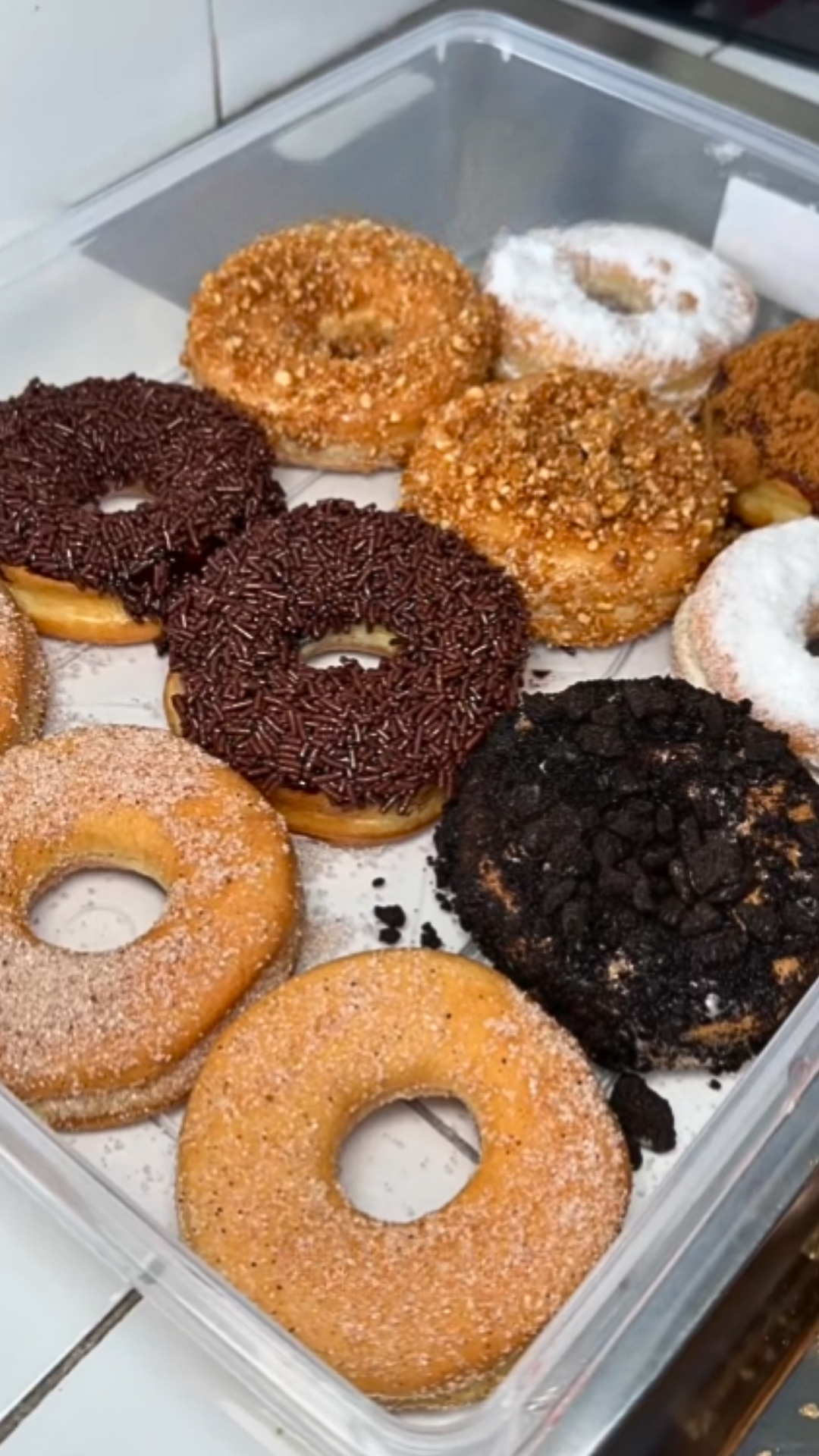 Donut ubi crispy fluffy unik di Pejompongan