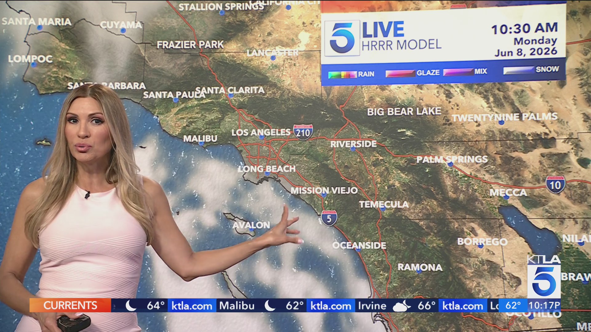 Warming trend taking hold across Southern California