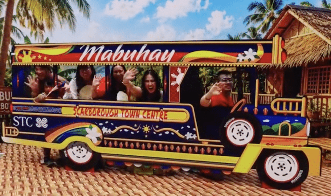 Watch: Filipino fiesta showcases iconic jeepney at Toronto mall