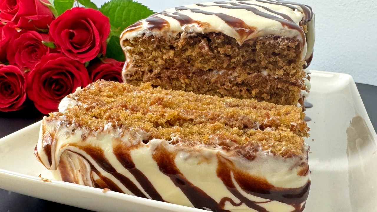 Coffee cinnamon cake in minutes simple and delicious