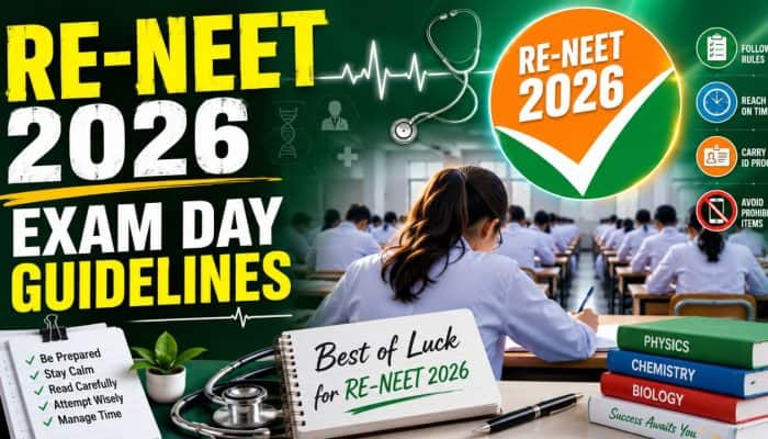 ‘No early exit, no late entry’: Important rules for Re-NEET 2026 by NTA ...
