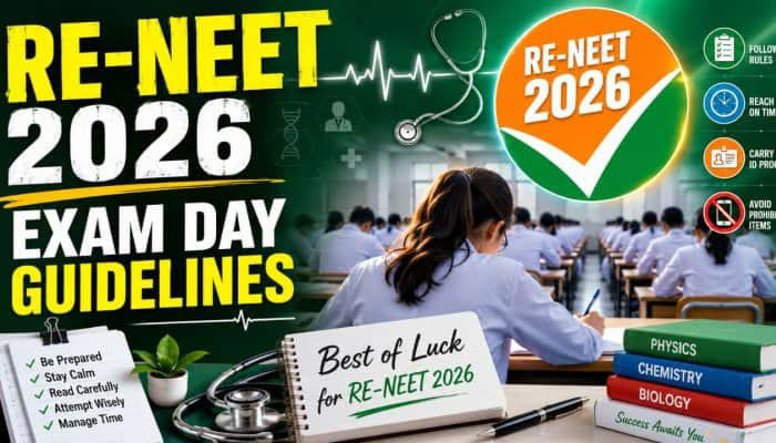 ‘No early exit, no late entry’: Important rules for Re-NEET 2026 by NTA ...