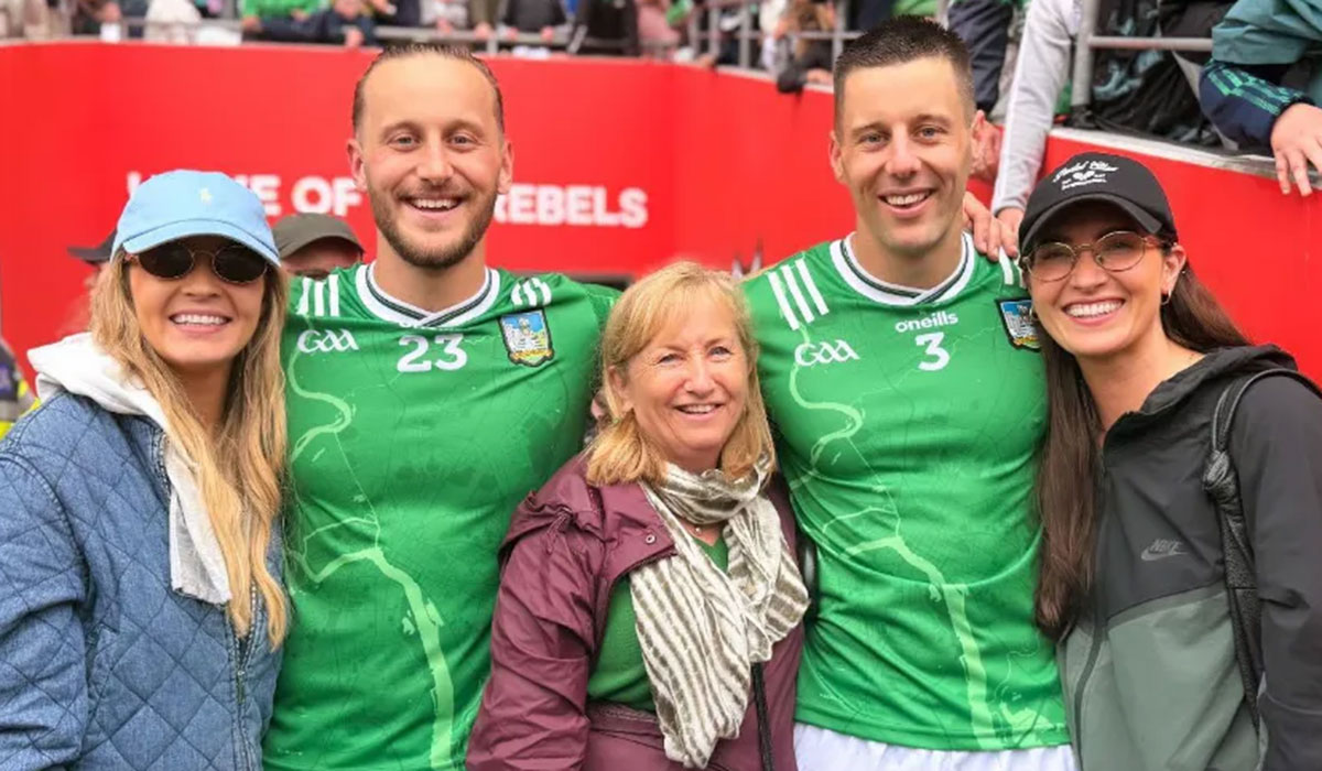 Pics: Limerick Captain Cian Lynch celebrates Munster win with twins and ...