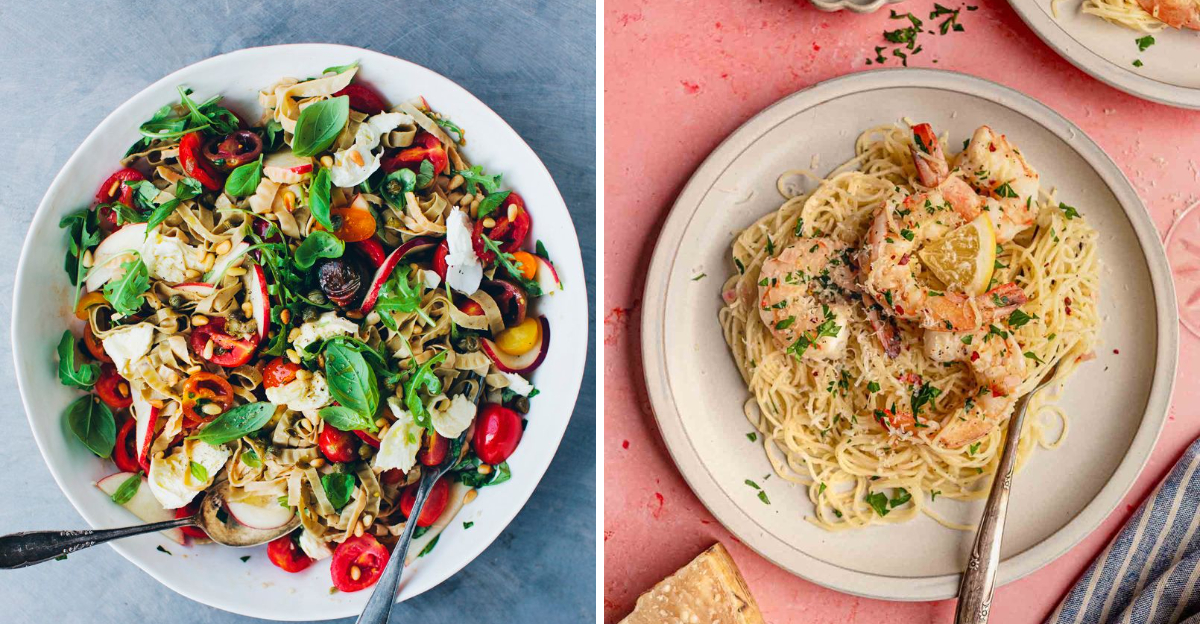 19 light summer pasta dishes that celebrate fresh seasonal ingredients