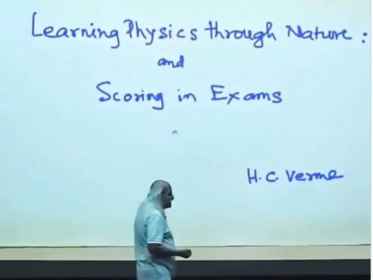 HC Verma once explained why he kept some questions without solutions in ...